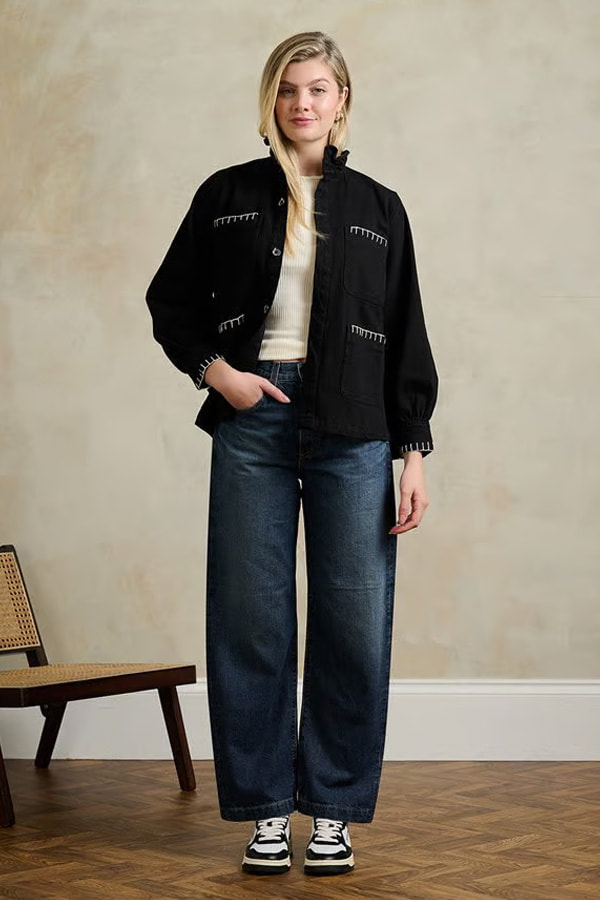 Trilogy Stores | How to Style Barrel Leg Jeans